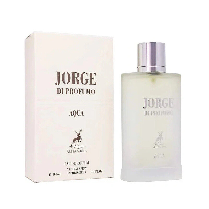 Парфюмерная вода Alhambra Jorge Di Profumo Aqua 100 мл для мужчин / Алхамбра Хорхе Ди Профумо Аква