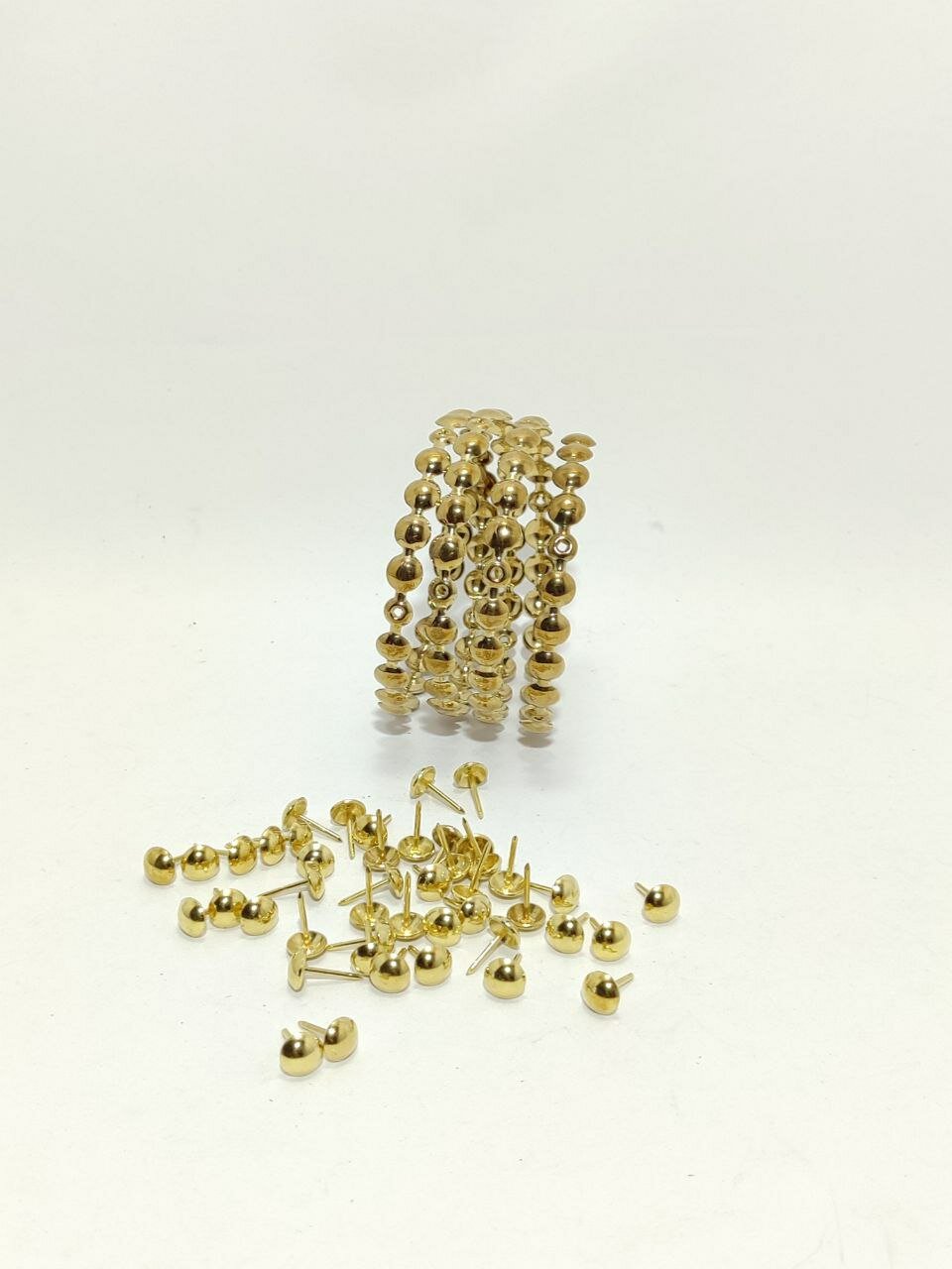 Декоративная гвоздевая лента молдинг для мягкой мебели и обшивки входных дверей