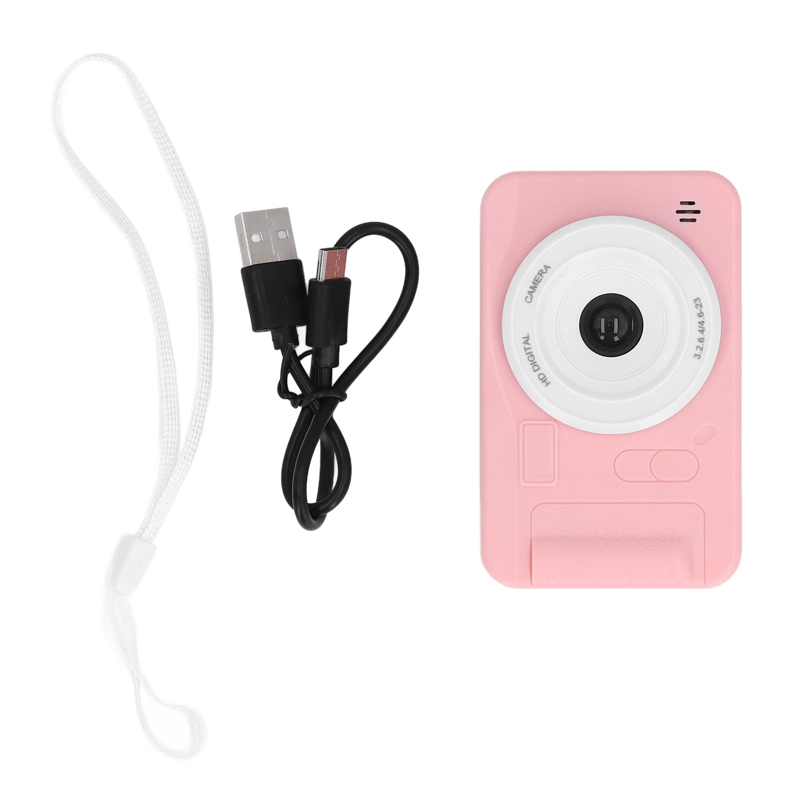 Камера 40 МП 1080P со шнурком, 8-кратным зумом, стабилизацией изображения, 4K HD автофокусом, поддержкой карты памяти 32 ГБ, цифровая видеокамера для селфи для начинающих