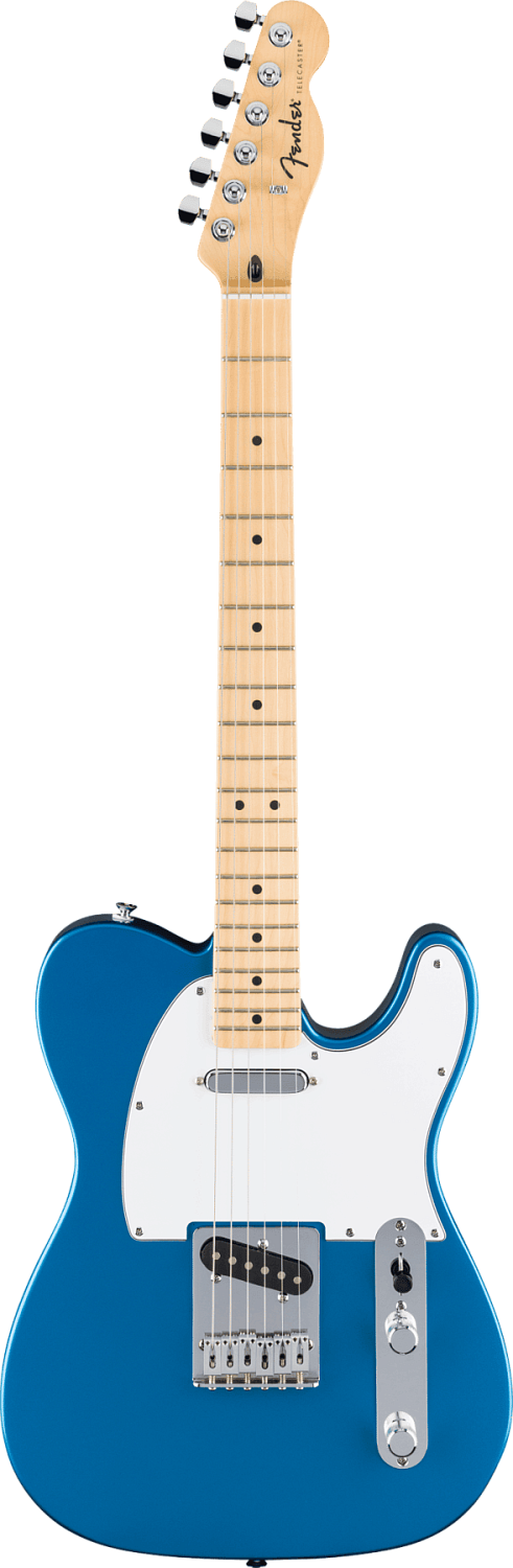 Электрогитара Fender Standard Telecaster®, Aqua Marine Metallic, корпус тополь, гриф клён, SS Standard Single-Coil Tele звукосниматели, 21 лад, мензура 25.5, Индонезия