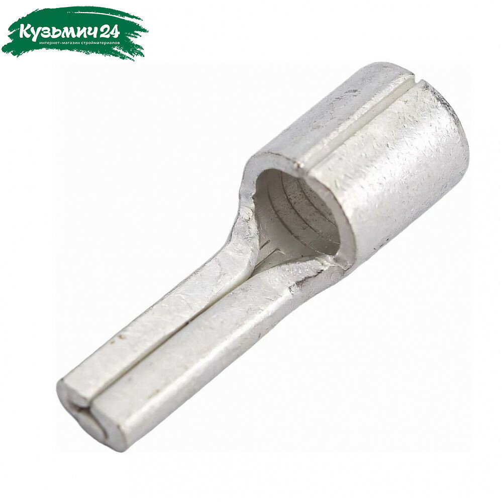 Наконечник штыревой КВТ НШП-16 кв. мм, плоский, штифтовой, 50309