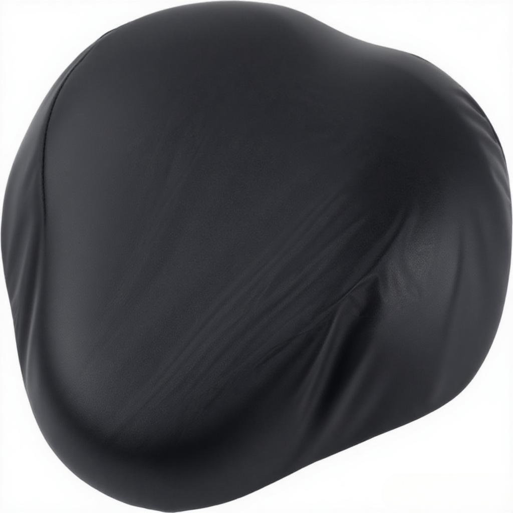 Чехол для велосипедного седла от дождя, водонепроницаемый чехол для подушки, аксессуар для велосипеда, материал ПВХ, цвет черный, размер упаковки 120*80*38мм/4.7*3.1*1.5дюйма, вес упаковки 50г/1.8унции, в комплект входят 1 чехол для велосипедного седла