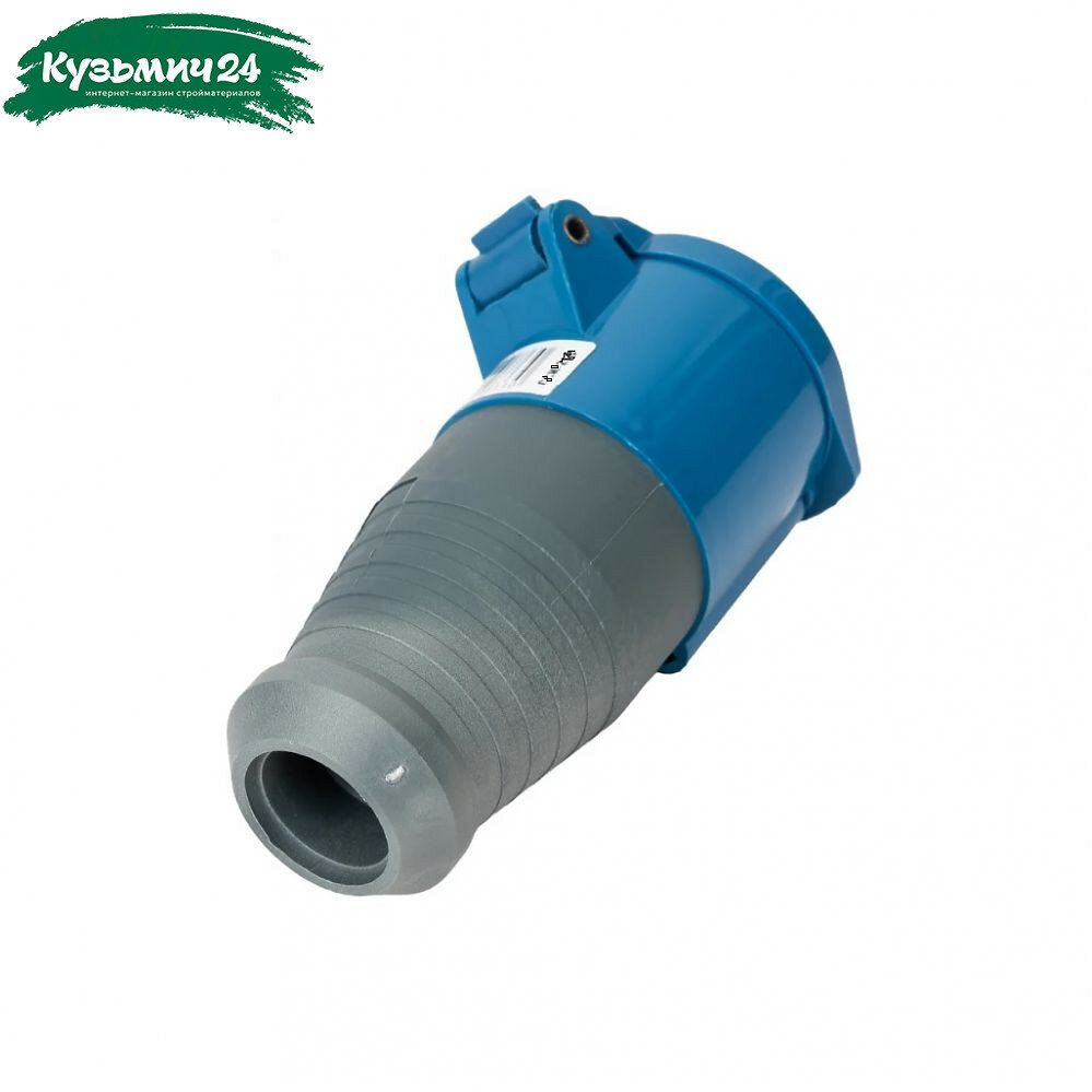 Розетка кабельная IEK ССИ-213 16А 220В 2P+PЕ IP44