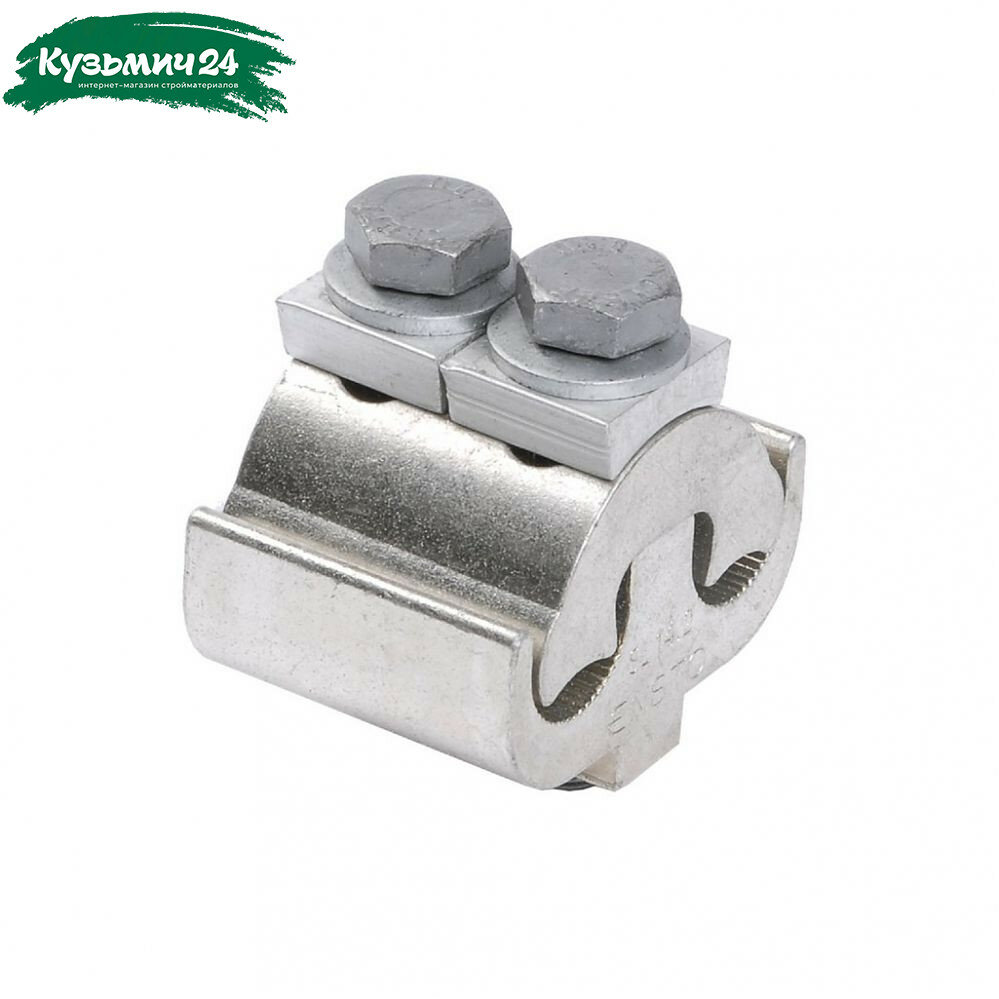 Зажим плашечный IEK ЗП 6-95/6-95 SL37.27 UZP-11-S06-S095, для соединения проводов