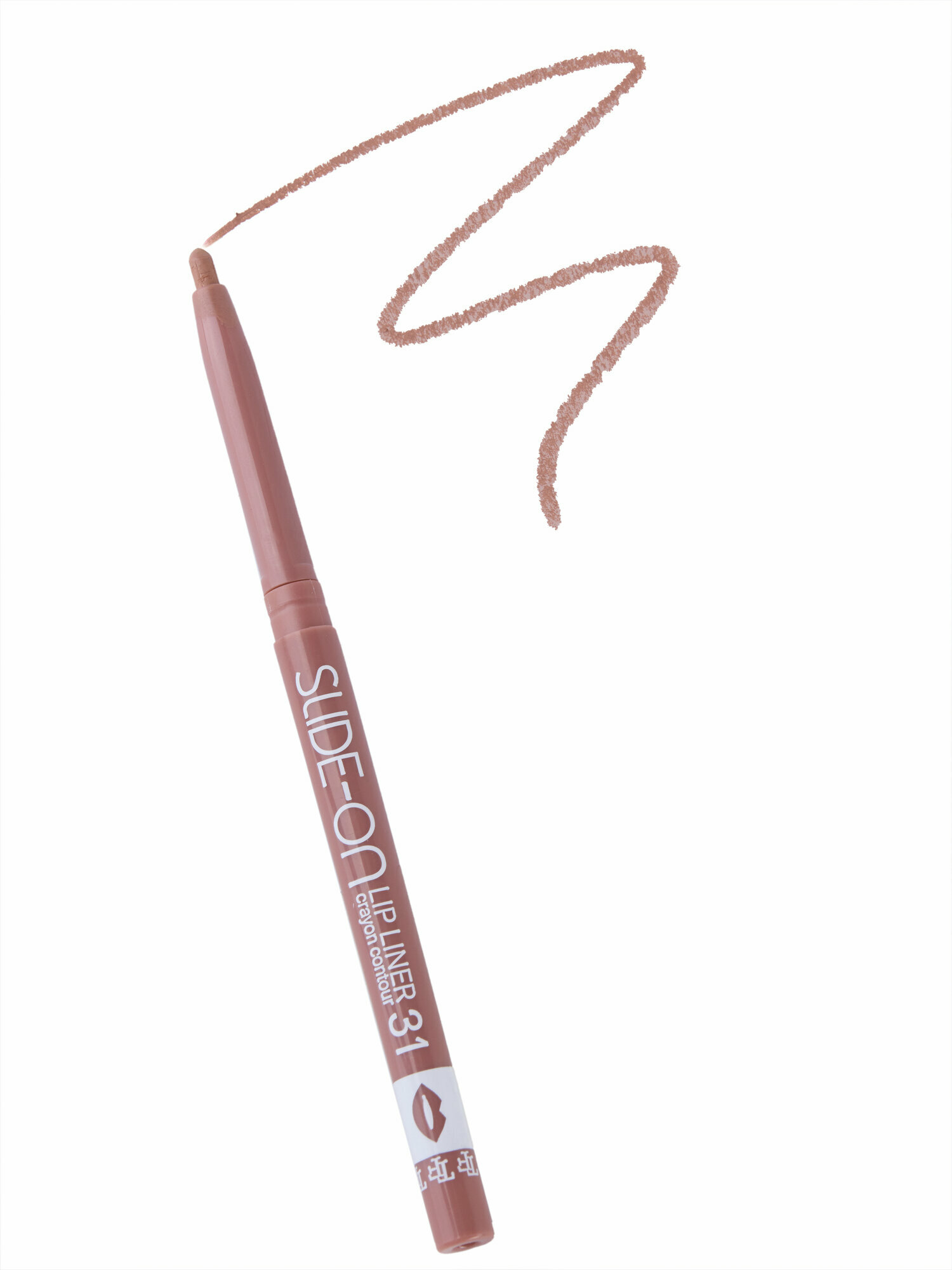 Карандаш для губ автоматический TF cosmetics Slide-on Lip Liner, тон 31 warm nude / теплый нюд