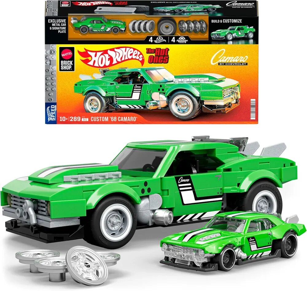 Автомобиль Hot Wheels Speed Серия Custom '68 Camaro JFT16