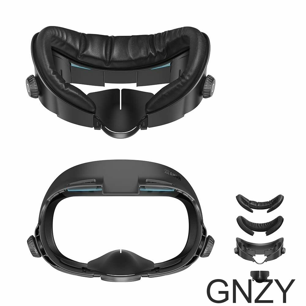 3в1 Лицевой интерфейс кожаная накладка Маска AMVR для Meta Quest 3