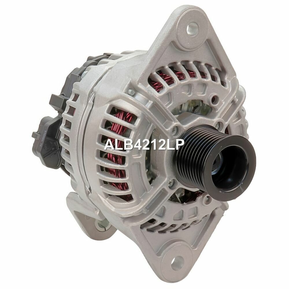 Генератор cо шкивом, 10 ручьев для Рено Тракс, Вольво 8700 121, 9700, 9900 FH, 440, 460 480 500 FM FMX арт ALB4212LP