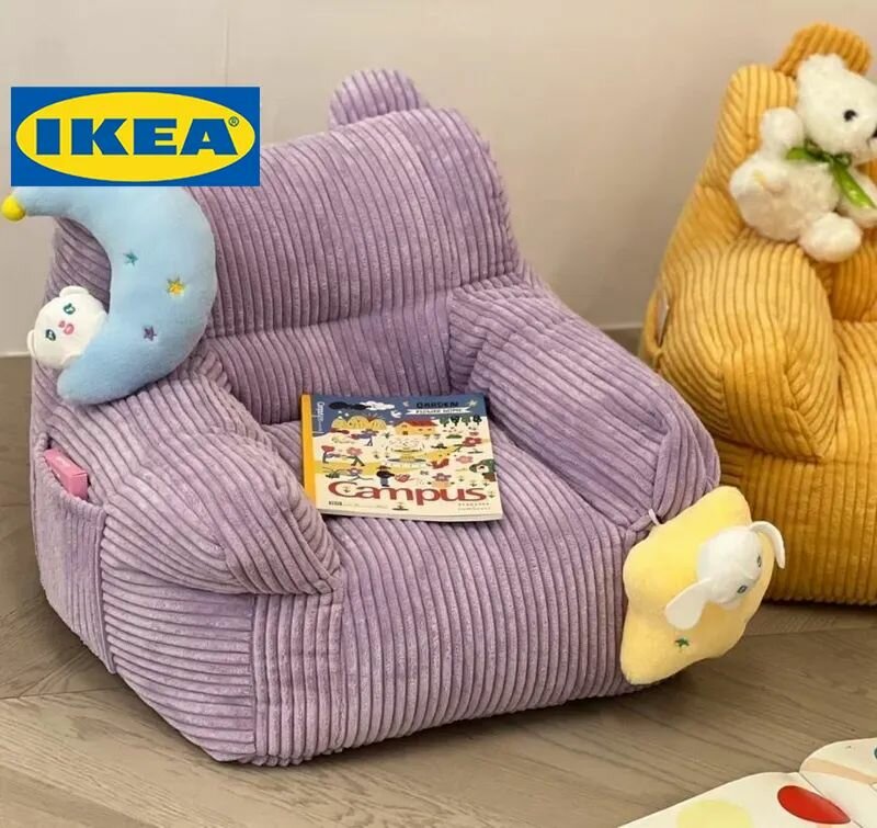 Диван детский ,58х58х48см, Фиолетовый