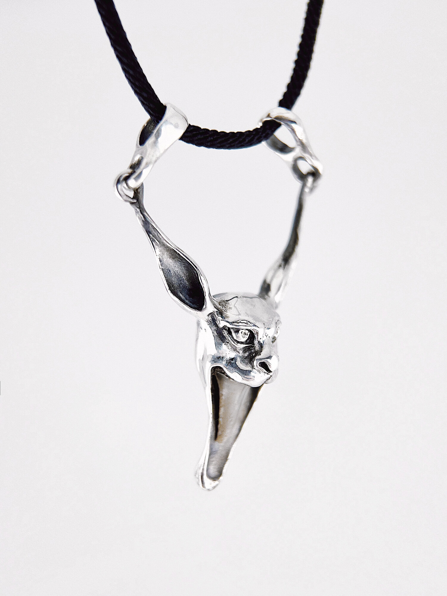 Подвеска Братья Глазуновы, серебро, 925 проба, чернение