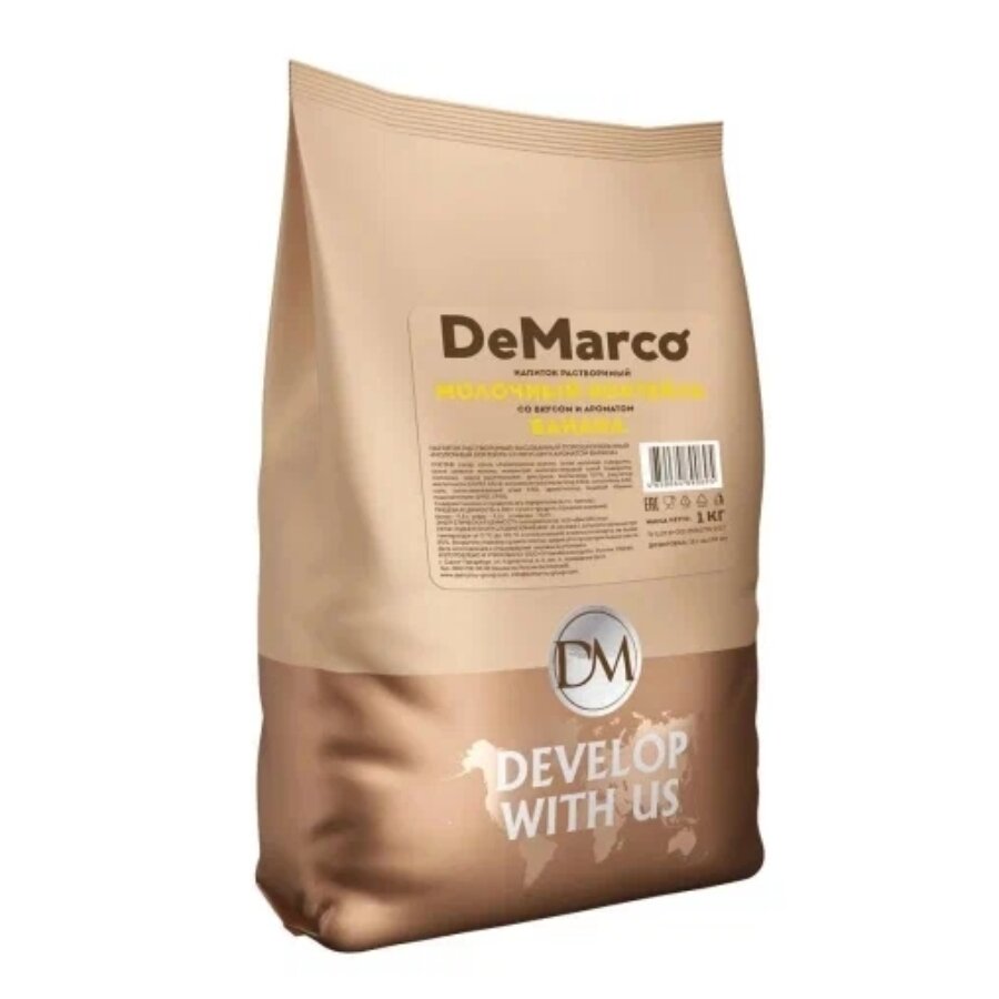 Молочный коктейль De Marco Банановый 1 кг