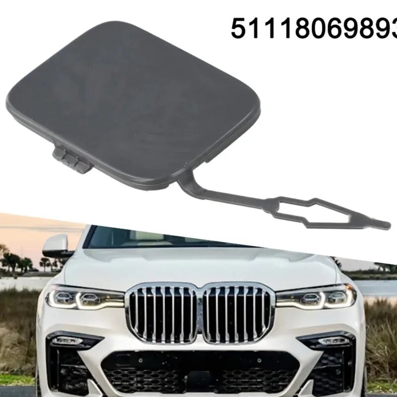 1 шт. передний бампер с крючком для прицепа, крышка для BMW X7 G07 M sport 51118069893 51128745745 51128069906 51128092881
