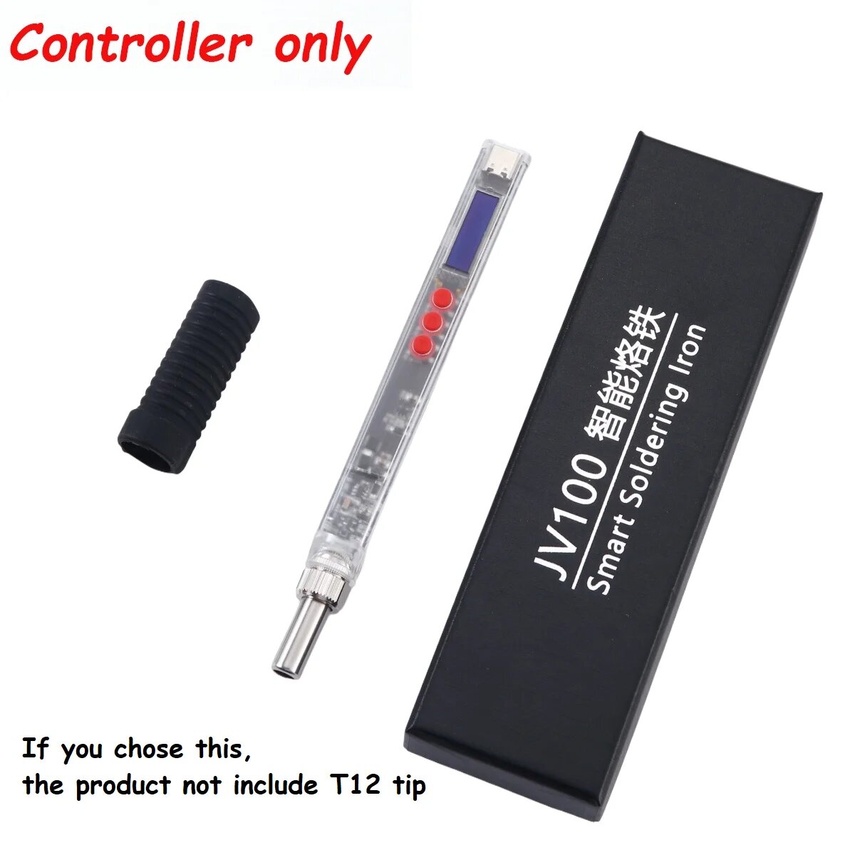 T12 OLED Мини-паяльник 65 Вт White Controller