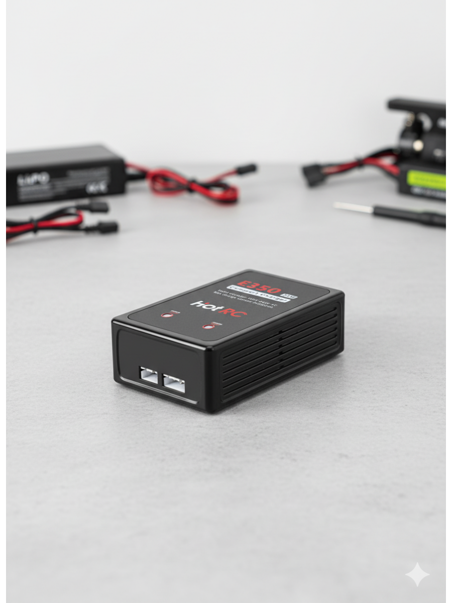 Зарядное устройство HOTRC E350 Pro для LiPo 2-3S
