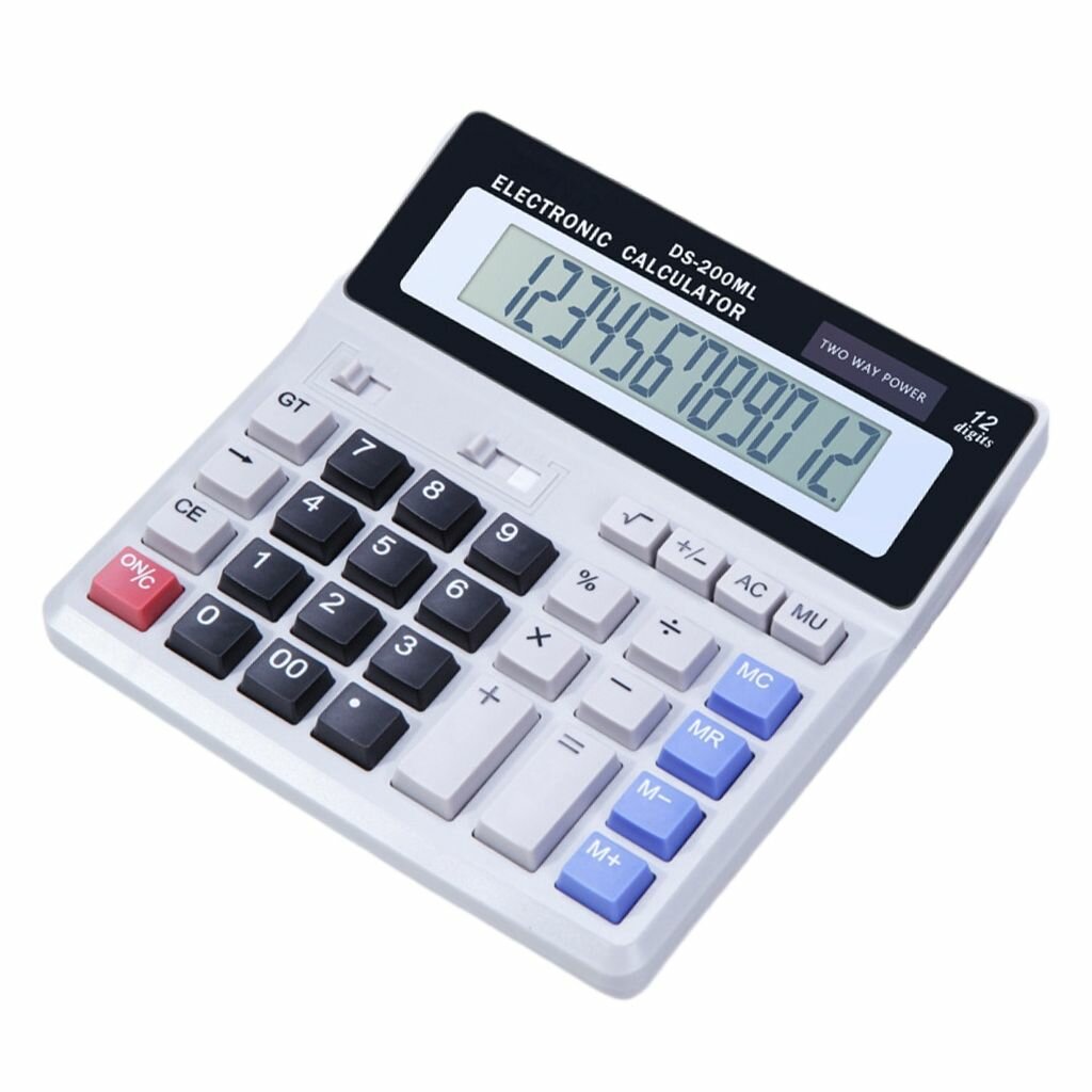 DS 200 МЛ специальный калькулятор для финансового офиса