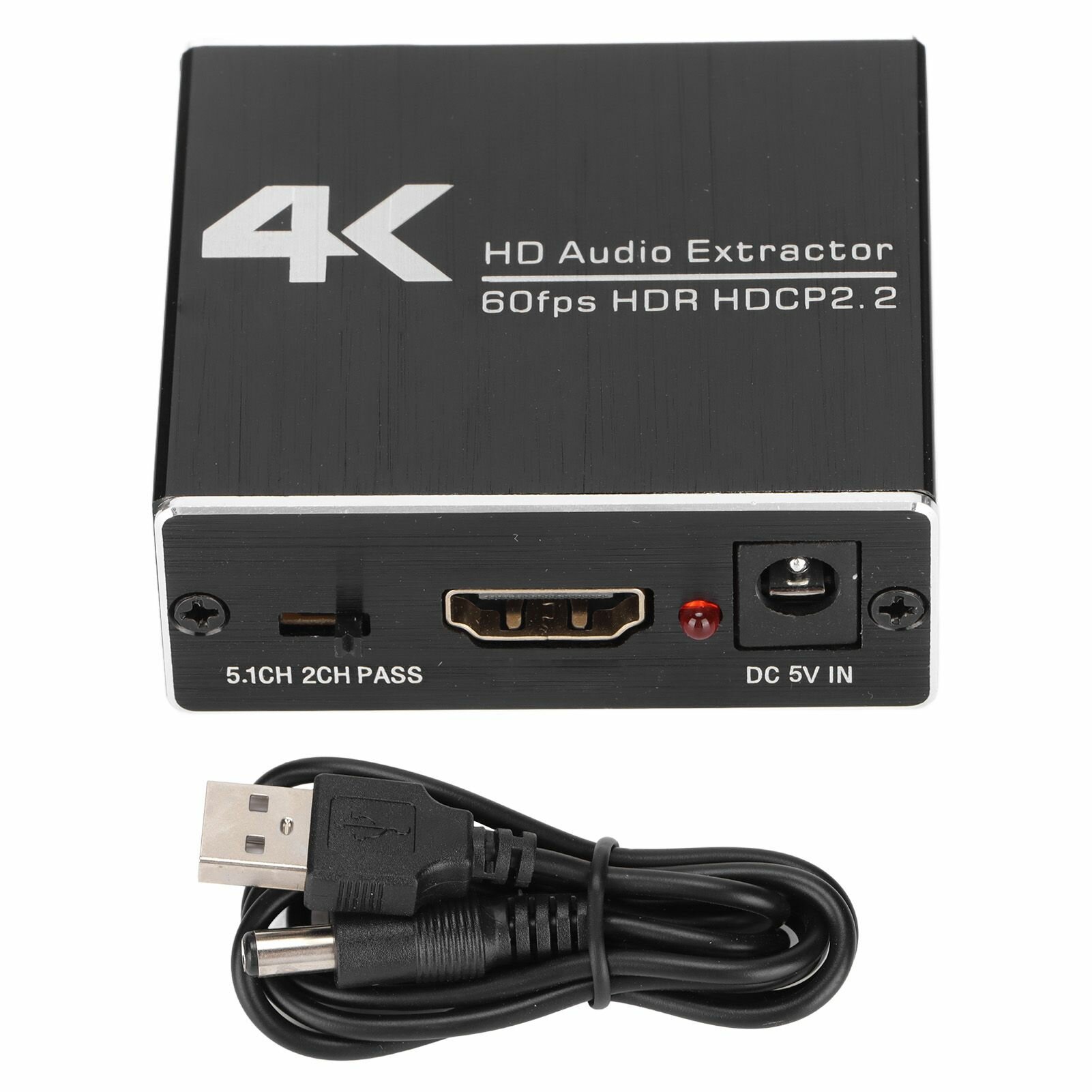Аудио экстрактор HDMI 4K с аудиовыходом 35 мм