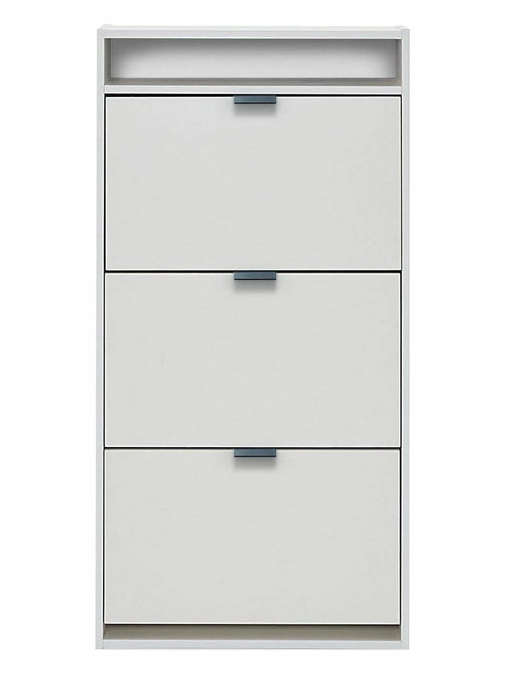 Обувница Комфорт К-3 с полкой, 60х23х124 см, Белый