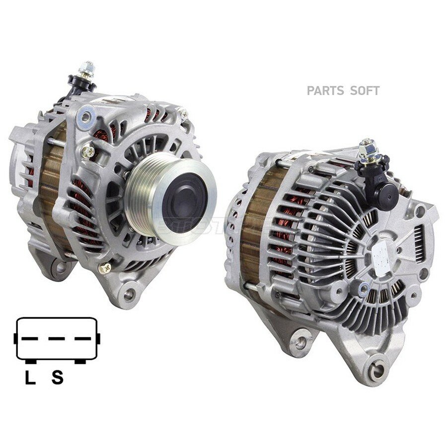 Генератор NISSAN NAVARA D40M YD25DDTI 05-10/PATHFINDER R51M05-14 12V 150A от официального дистрибьютора, SAT, артикул ST23100EB315