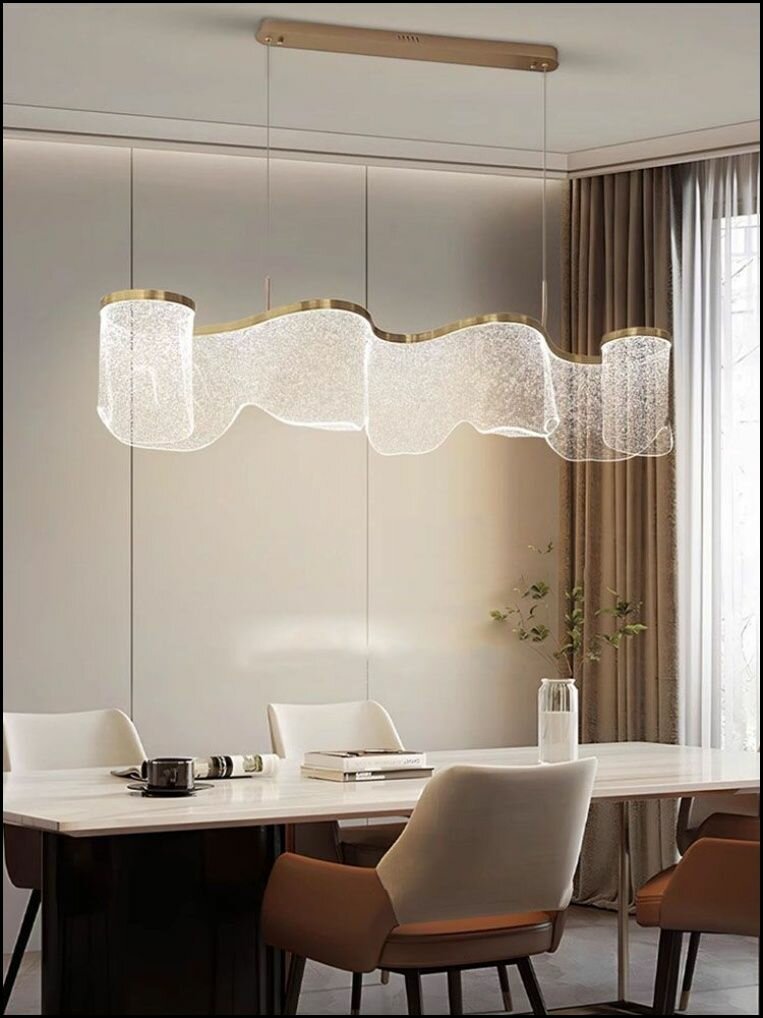 Стильные светодиодные люстры премиум для гостиных и ресторанов