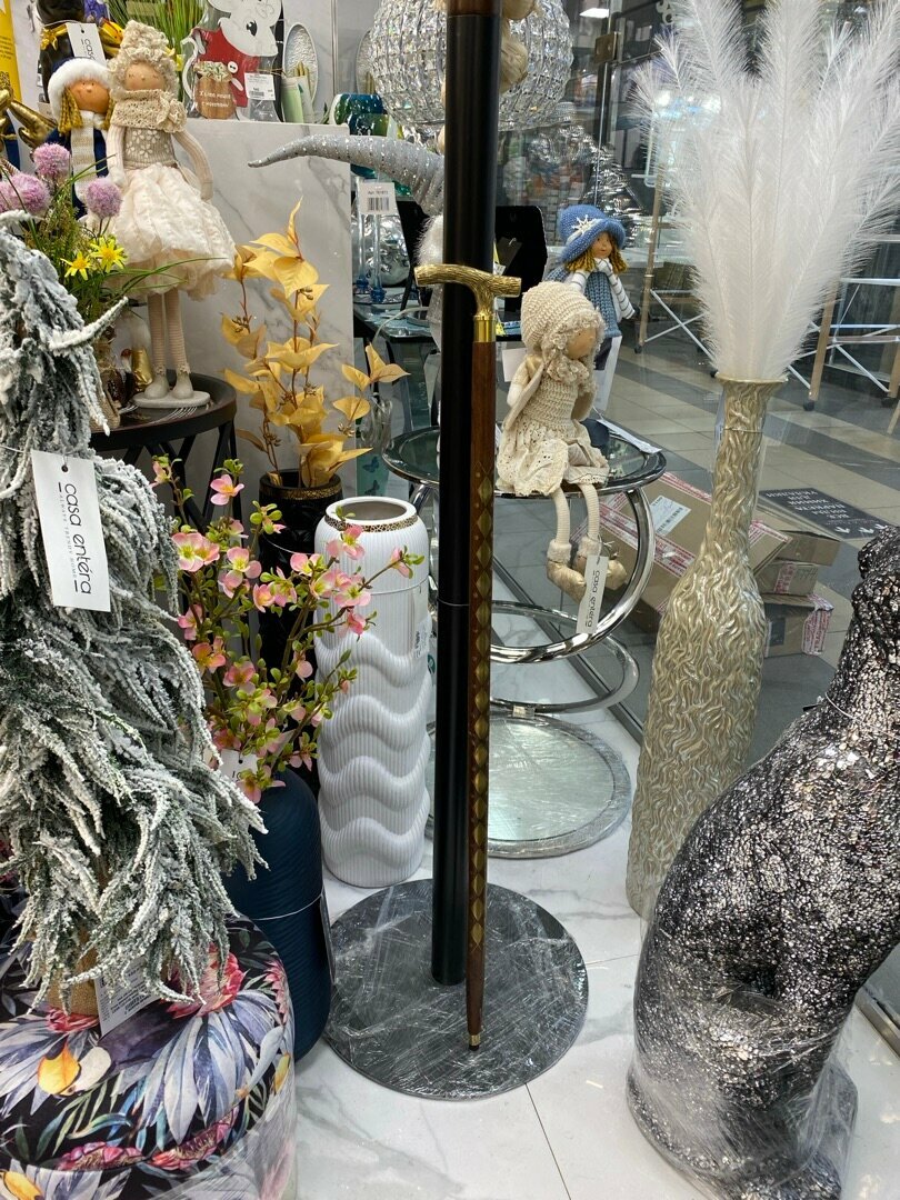 Трость декоративная Casaentera CE12-10620469 коричневый золото h920