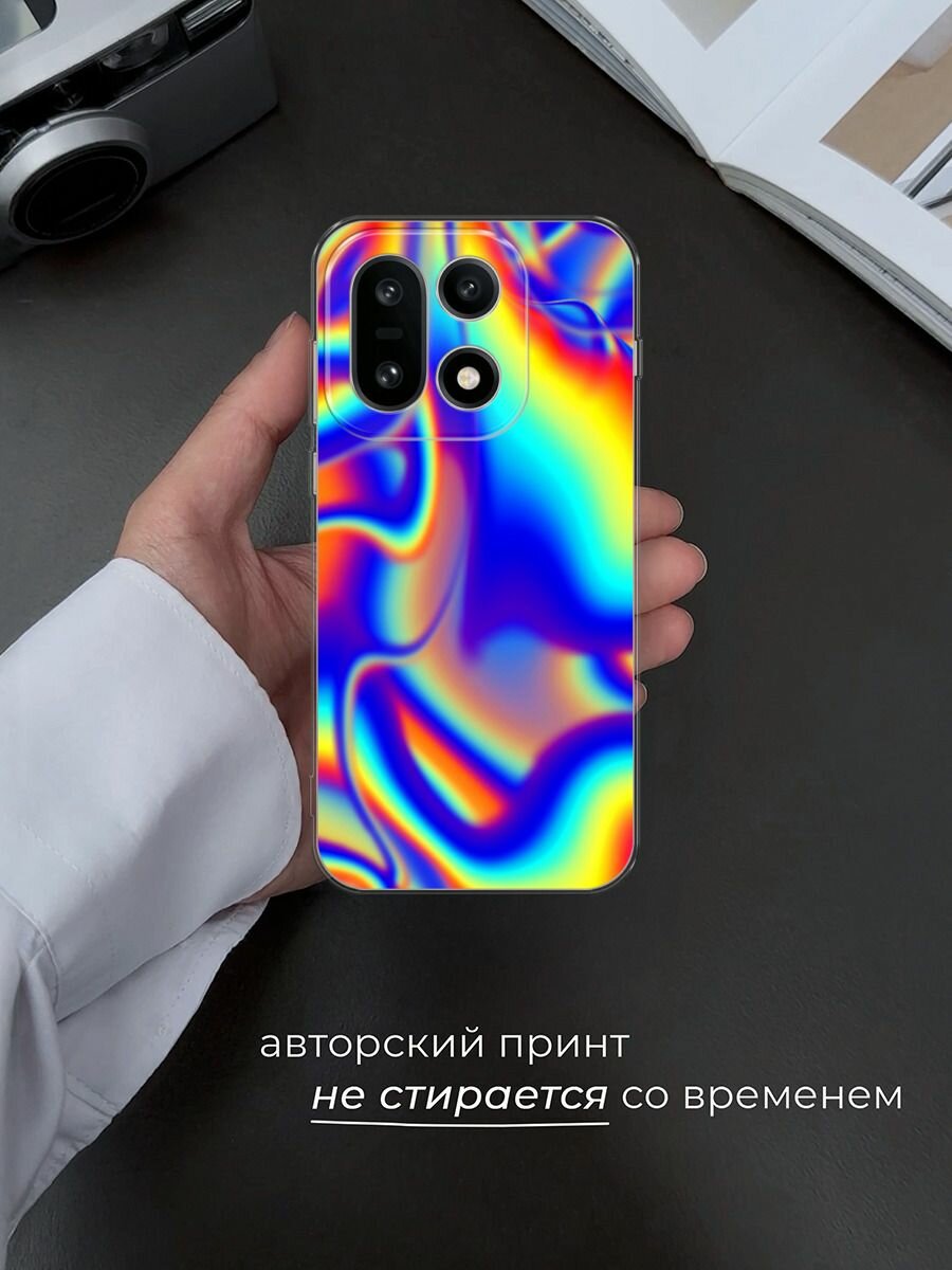 Чехол на OnePlus 15 / Ван Плас 15 с принтом Яркая голограмма — фото 1