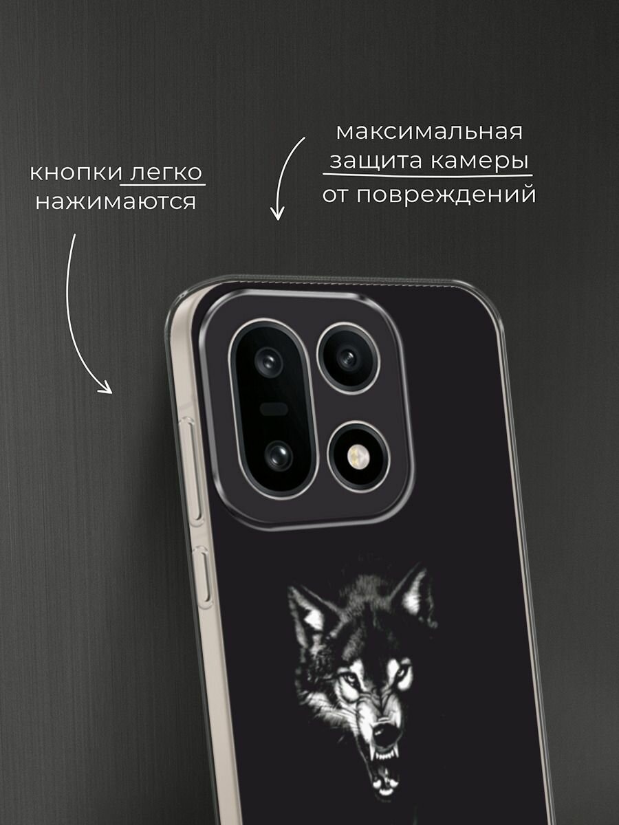 Чехол на OnePlus 15 / Ван Плас 15 с принтом Волк выходит из ночи — фото 1