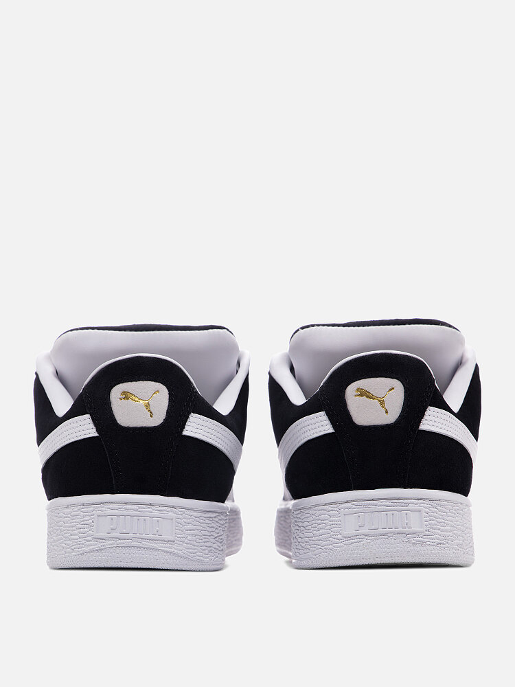 Кроссовки PUMA Suede XL, полнота 6 (RU)/ на среднюю стопу, размер 41.5, черный/белый — фото 1