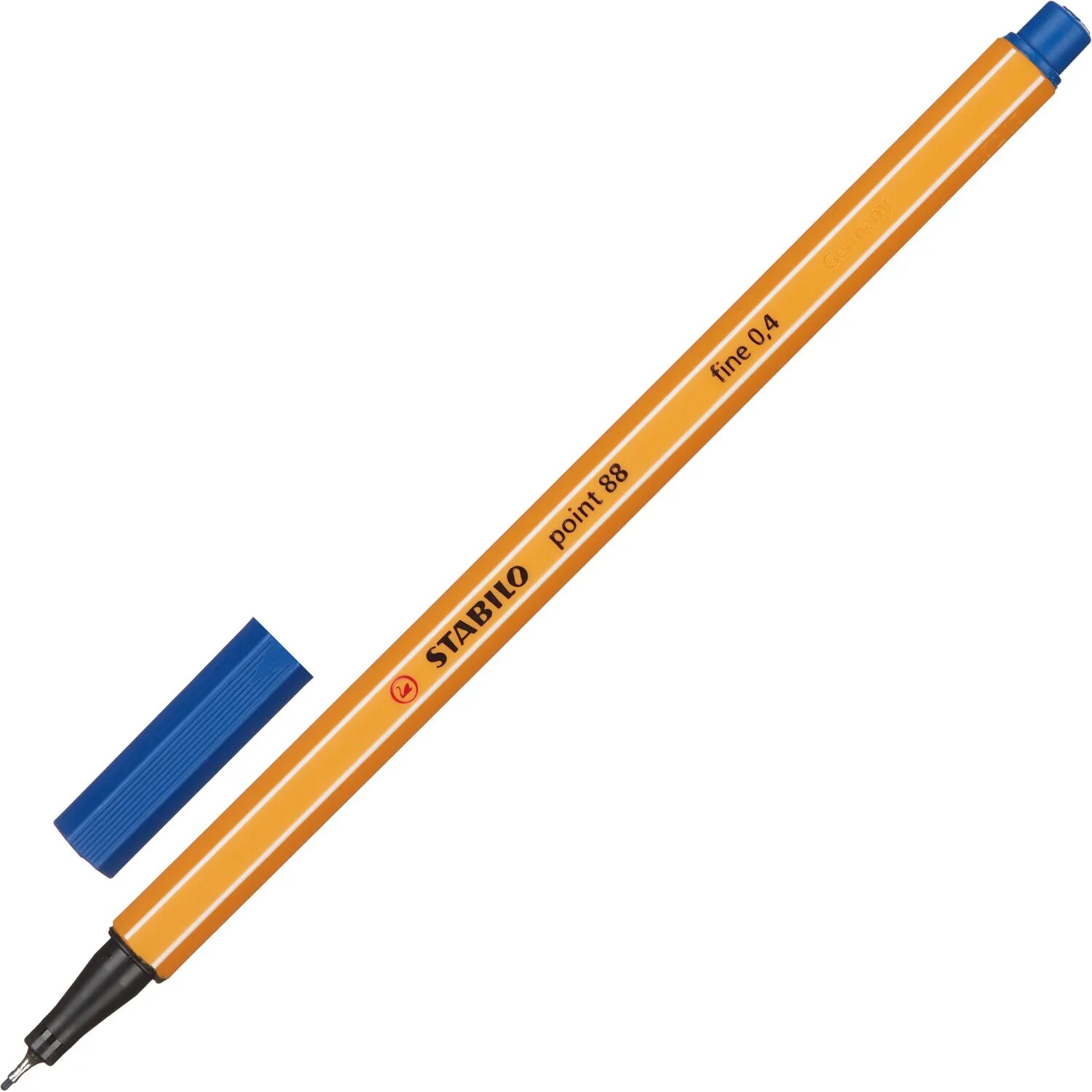Линер STABILO Point 88/41 0.4мм синий