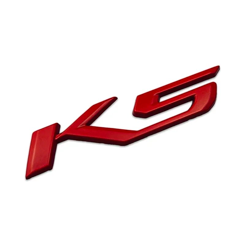 Наклейка на багажник KIA K5, эмблема красная