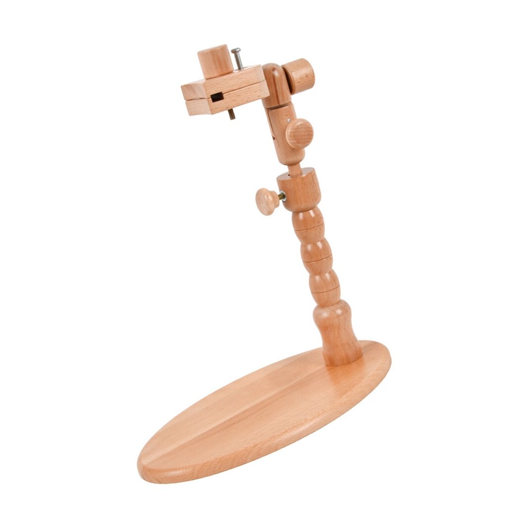 Вращающийся Деревянный Держатель Пялец Для Вышивания, Регулируемая По Высоте Подставка Для Пялец Для Вышивания