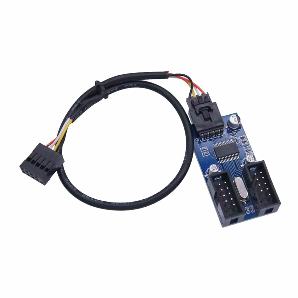 Разветвитель USB 9Pin для материнской платы