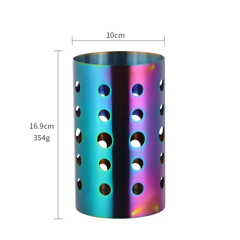 Набор кухонных инструментов Bisda из нержавеющей стали 1pcs Rainbow NO.0