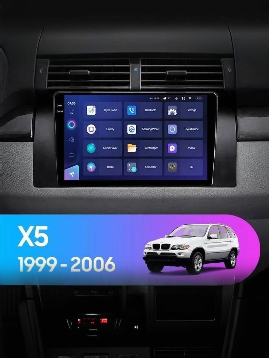 Штатная магнитола BMW X5 (E53) 1999-2006 Canbox(2+32гб)