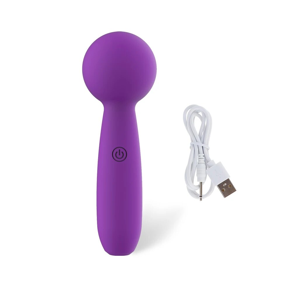 Вибраторы-стимуляторы Orgasm AV Stick: мини-вибраторы для клитора, массажеры для точки G, Purple