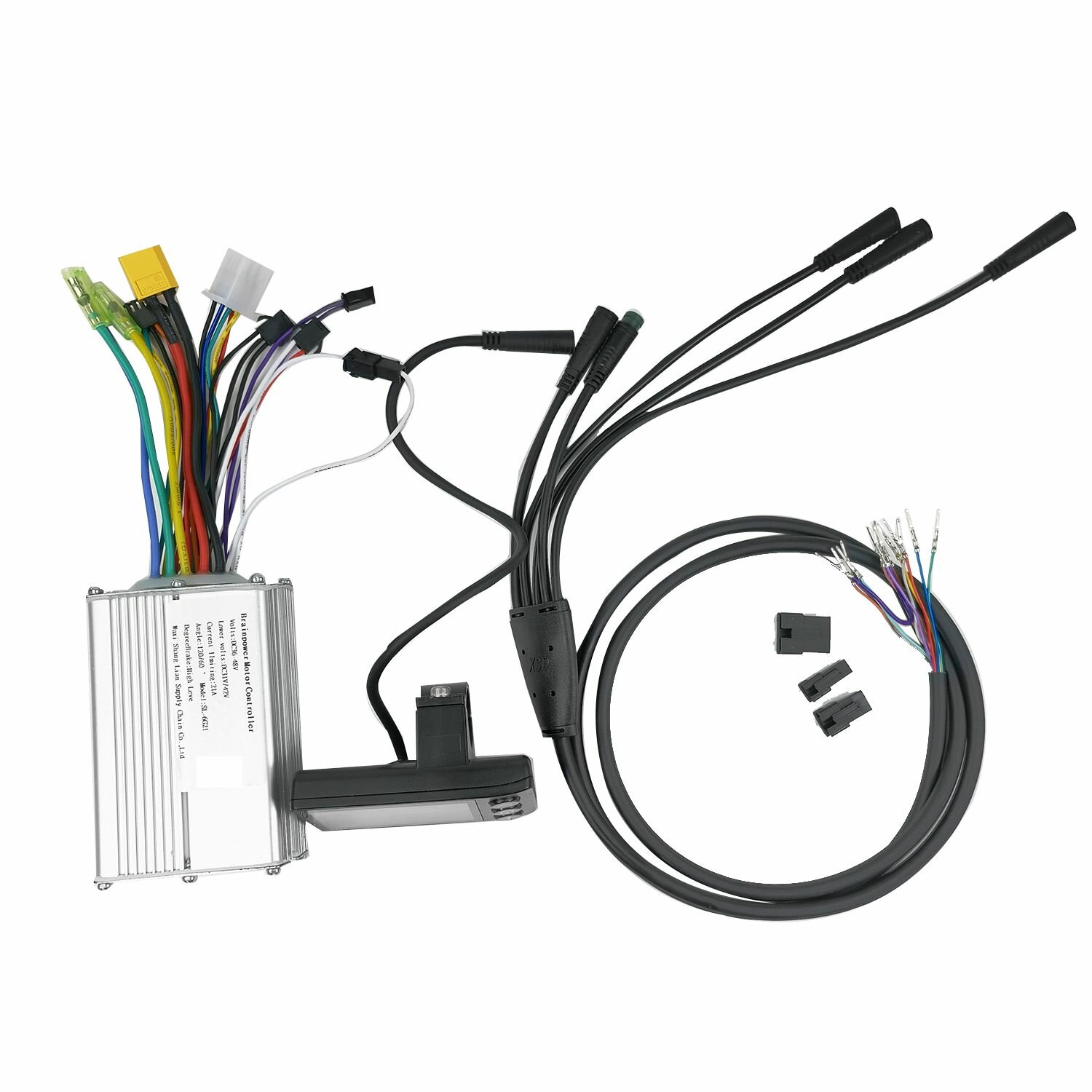 Контроллер электровелосипеда 48V 21A 1000W двигателя