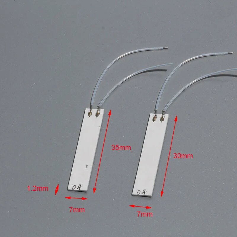Нагревательная пластина LUJINXUN MCH 3.7В 5В 30x7mm 5V8W210C