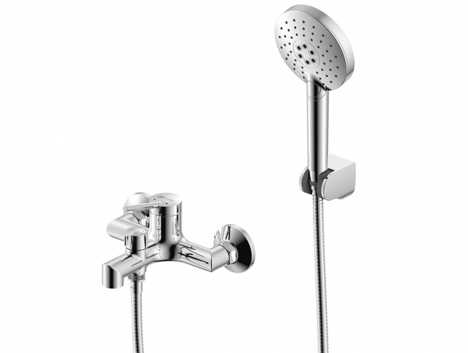 Смеситель для ванны с коротким изливом Lemark Minima LM3814C хром