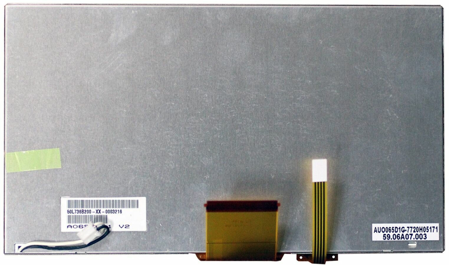 Дисплей (матрица + тачскрин), 6.5", A065VL01 v.2, 800x480 (WVGA)