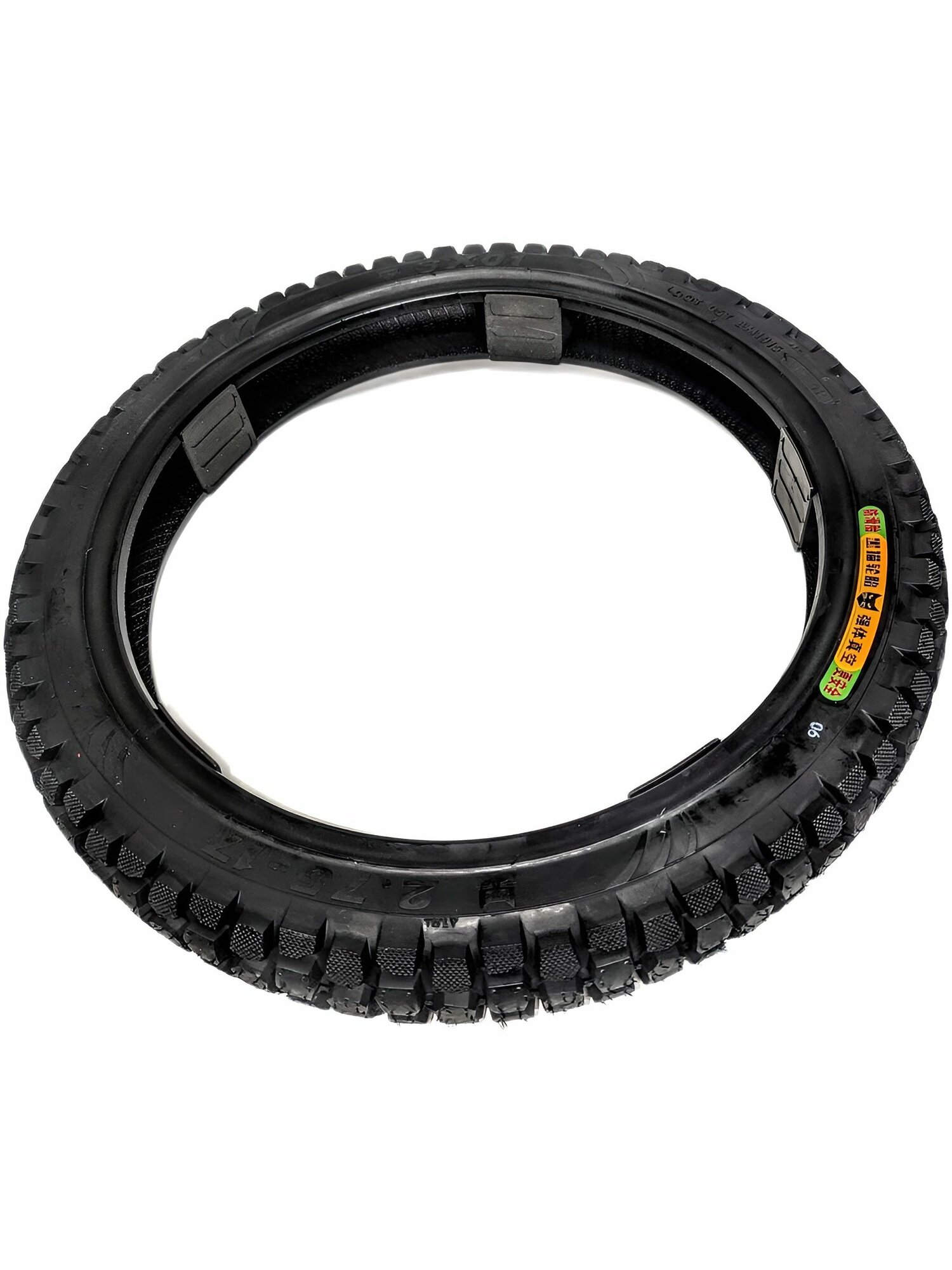 Покрышка 17" 2,75-17 BLACK CAT (премиум качество)Для мотоциклов и мопедов ALPHA, DELTA