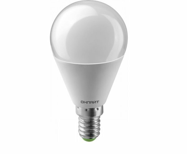 Лампа светодиодная G45 E14 15W 2700К шар OLL-G45-15-230-2.7K-E14 онлайт