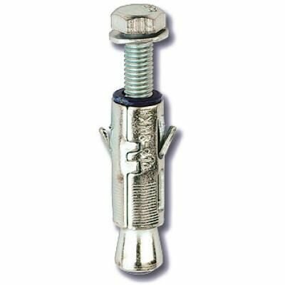 Анкер DKC М10 усиленный с болтом, 20 шт, стальной