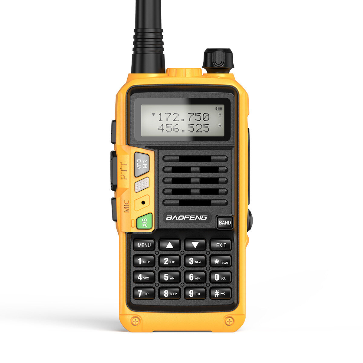 Радиостанция Baofeng UV-S9 PLUS 10W Green, 10 Вт, 2200 мАч, 136-174 МГц (VHF), 400-470 МГц (UHF)