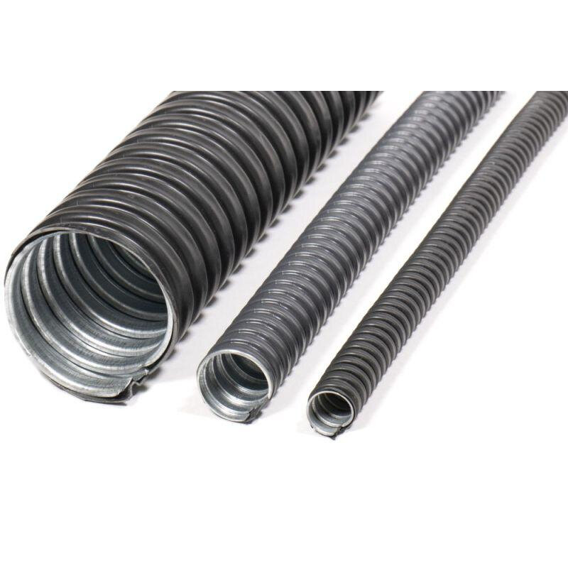 Металлорукав в ПВХ изоляции МРПИ НГ 50 d50мм без протяжки (уп.20м), гофроматик ZETA42217 (1 упак)