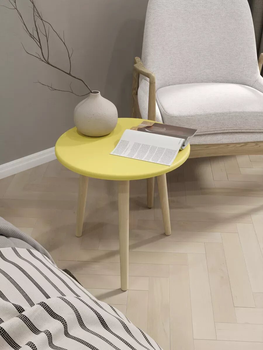 Столик журнальный круглый, от производителя