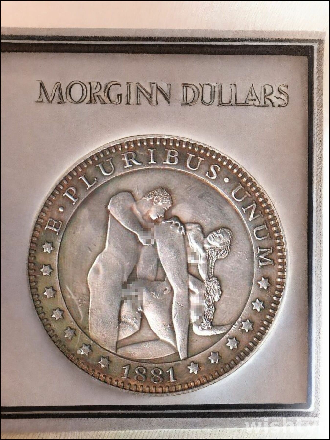 Эксклюзивная редкость для коллекционеров, серебряные доллары Моргана