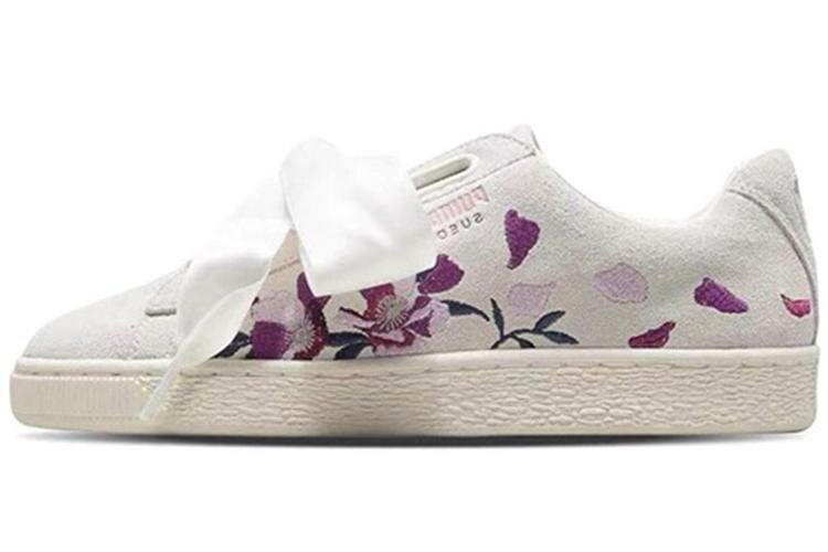 Кроссовки Suede Heart Flowery