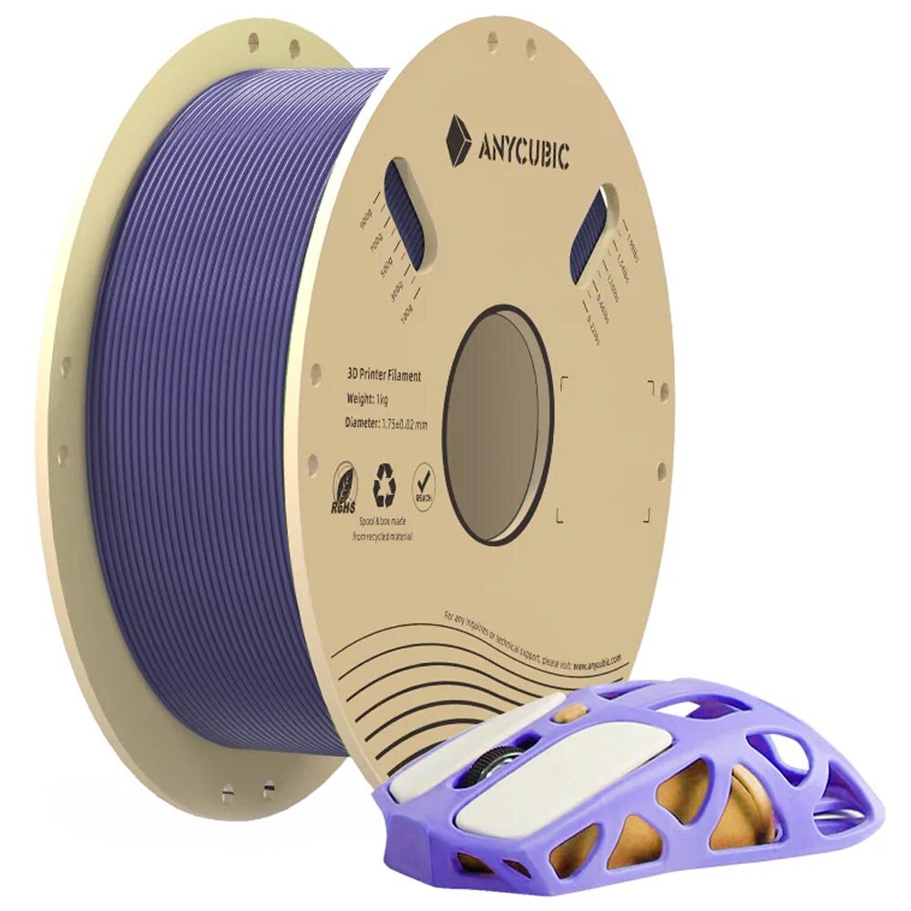 PLA Pantone пластик Anycubic Interstellar Violet 1,75 мм (1 кг)