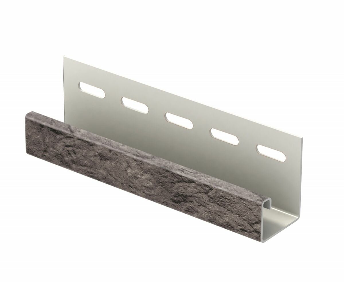 Ю-пласт J-планка (j-профиль), Стоун-хаус таганай туманный, 1 шт