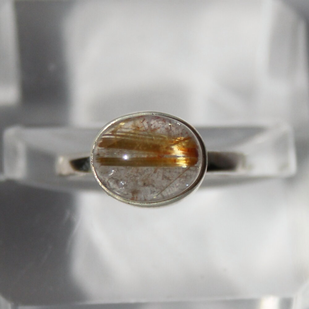 Кольцо-кулон, кварц