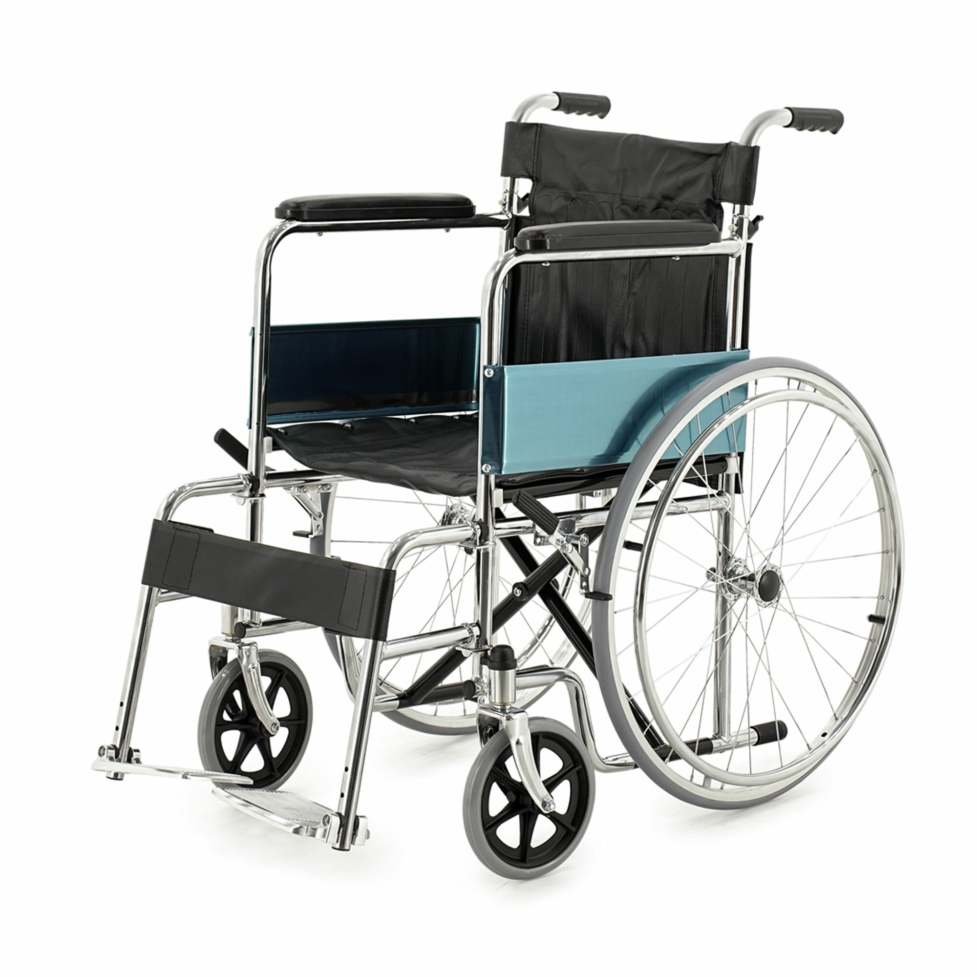 Кресло-коляска с ручным приводом для людей с ограниченными возможностями передвижения Med-Mos FS901 FS901 (809-46-CM-00)